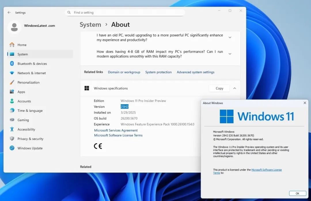 Windows 11 25H2更新包只有1MB，但会让系统更稳定-CSDN博客