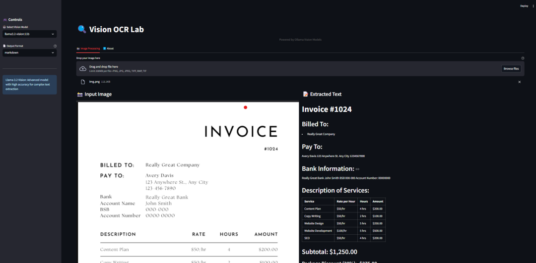 OCR新体验！基于LLaMA视觉模型的强大OCR工具，支持批量处理与进度追踪，支持多种输出格式！_ollama ocr模型-CSDN博客