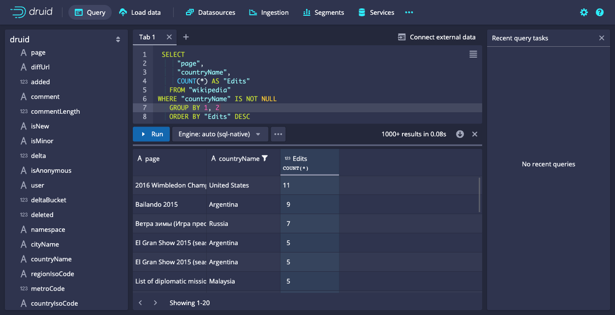 Apache Druid：一款高性能实时分析型数据库 - 教程 - clnchanpin - 博客园