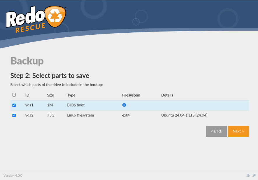 Windows/Linux双平台通用：免费开源的系统备份与恢复工具Redo Rescue使用指南-CSDN博客