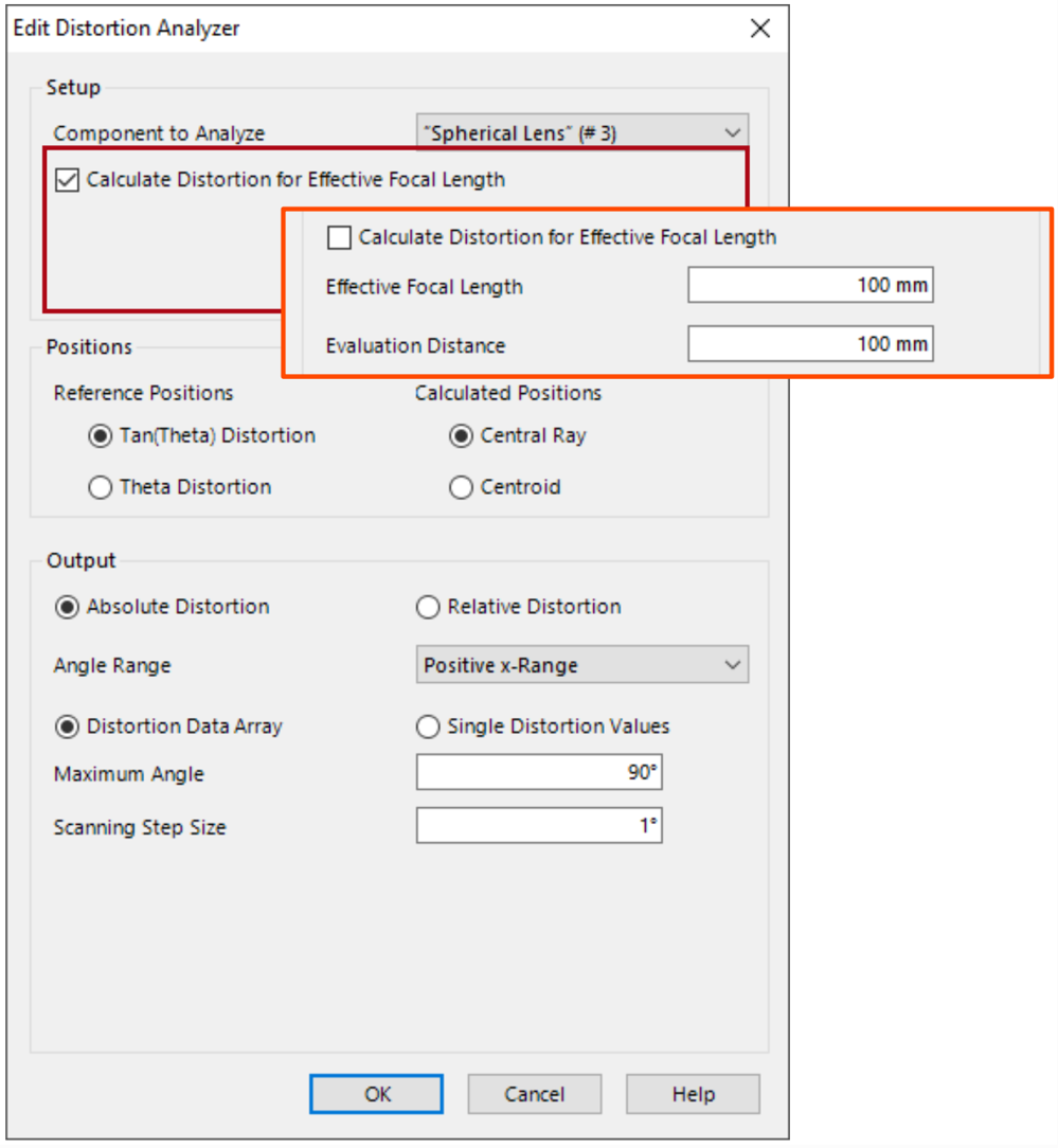 VirtualLab Fusion应用：畸变分析仪_f-theta畸变-CSDN博客