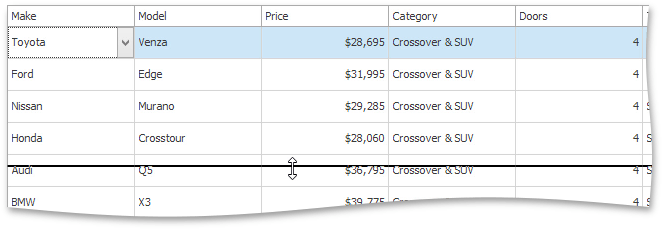 DevExpress WinForms中文教程：Grid View - 行高和布局基础知识_dev gridview 自动行高-CSDN博客