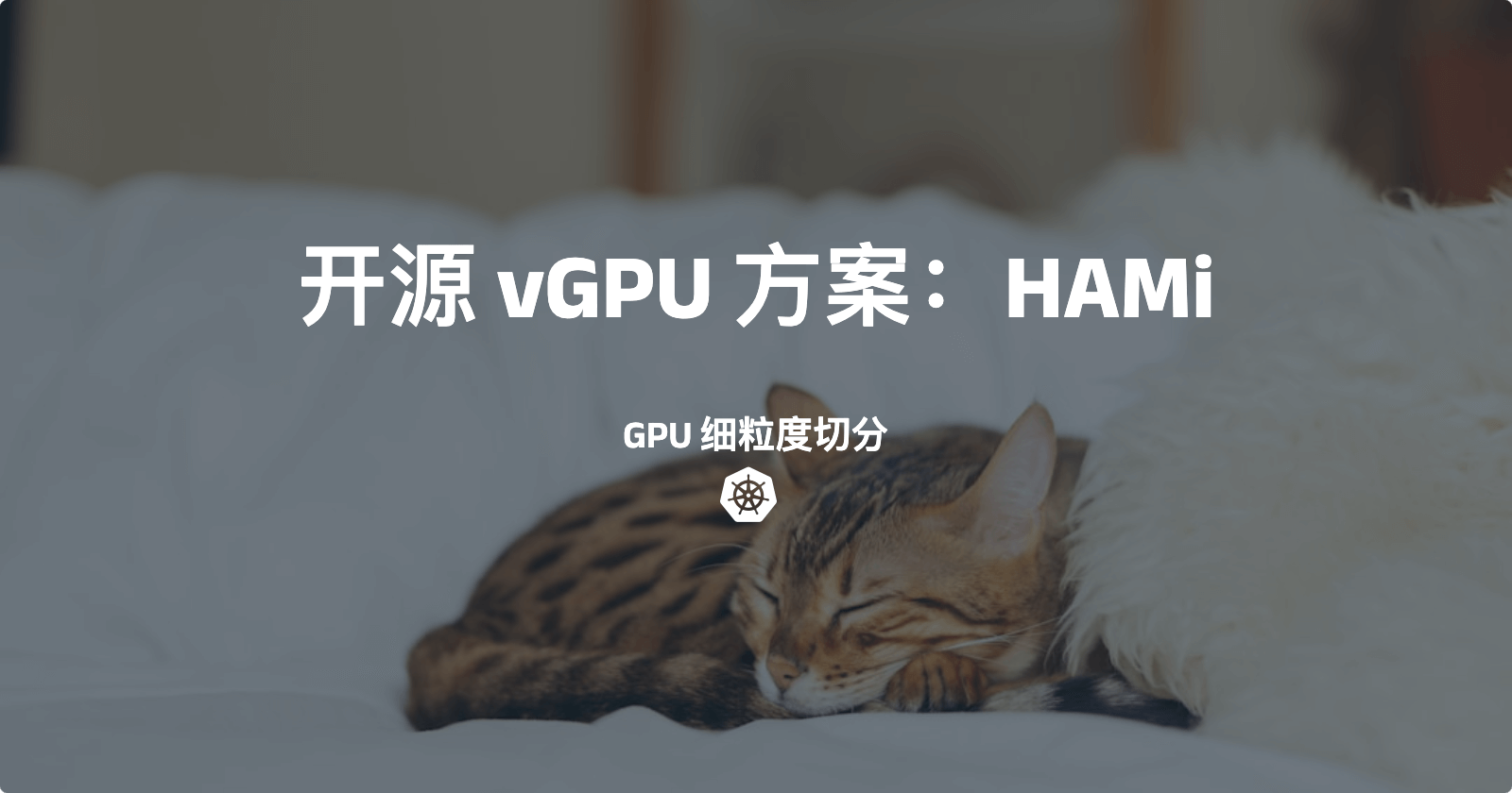 开源 vGPU 方案：HAMi,实现细粒度 GPU 切分-CSDN博客
