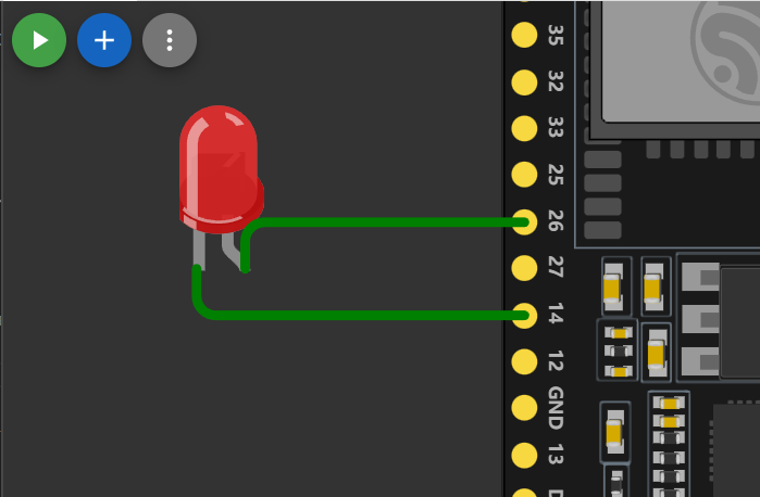 Wokwi模拟器 Esp32无实物入门教程(零):开发环境与第一个点灯实验wokwi仿真平台 Csdn博客 3500