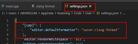 Win10 + VSCode + clang format格式化C++代码_vscode格式化c++代码-CSDN博客