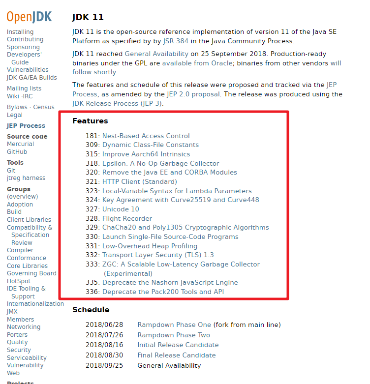 JDK各个版本特性讲解-JDK11特性_java 11-CSDN博客