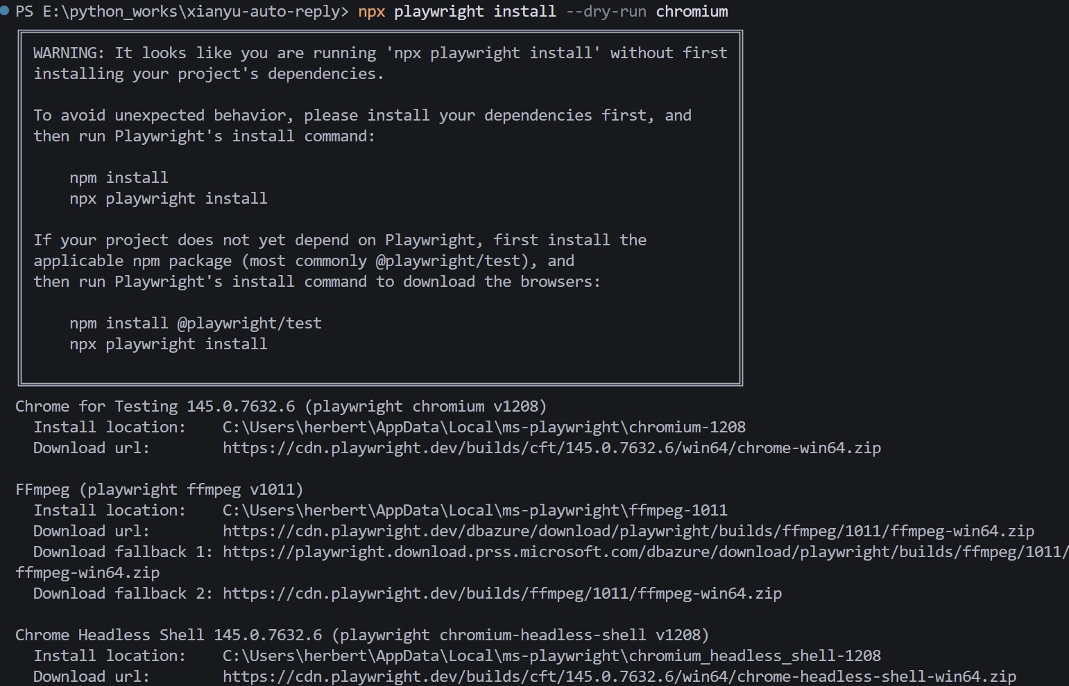 Playwright 手动安装 Chromium 完整指南（国内加速版）_playwright chromium-CSDN博客