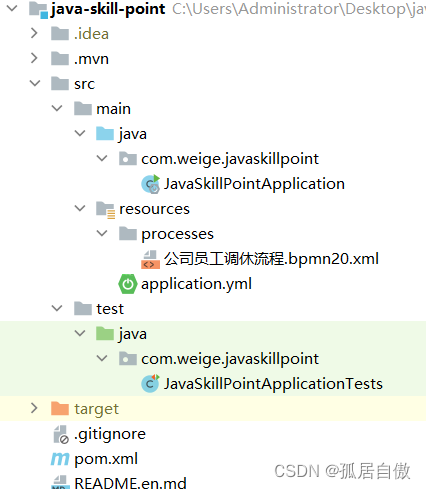 SpringBoot + flowable 快速实现工作流_springboot工作流-CSDN博客