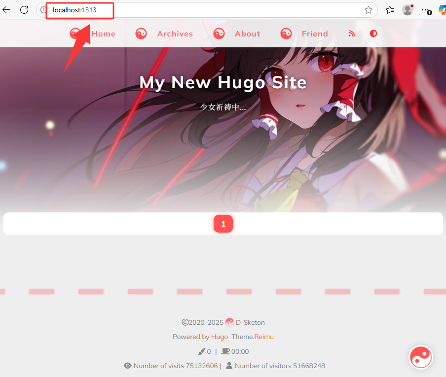 本地部署网站生成器 HUGO 并实现外部访问 （Windows 版本）_hugo构建速度快,但是打开网页特别慢-CSDN博客