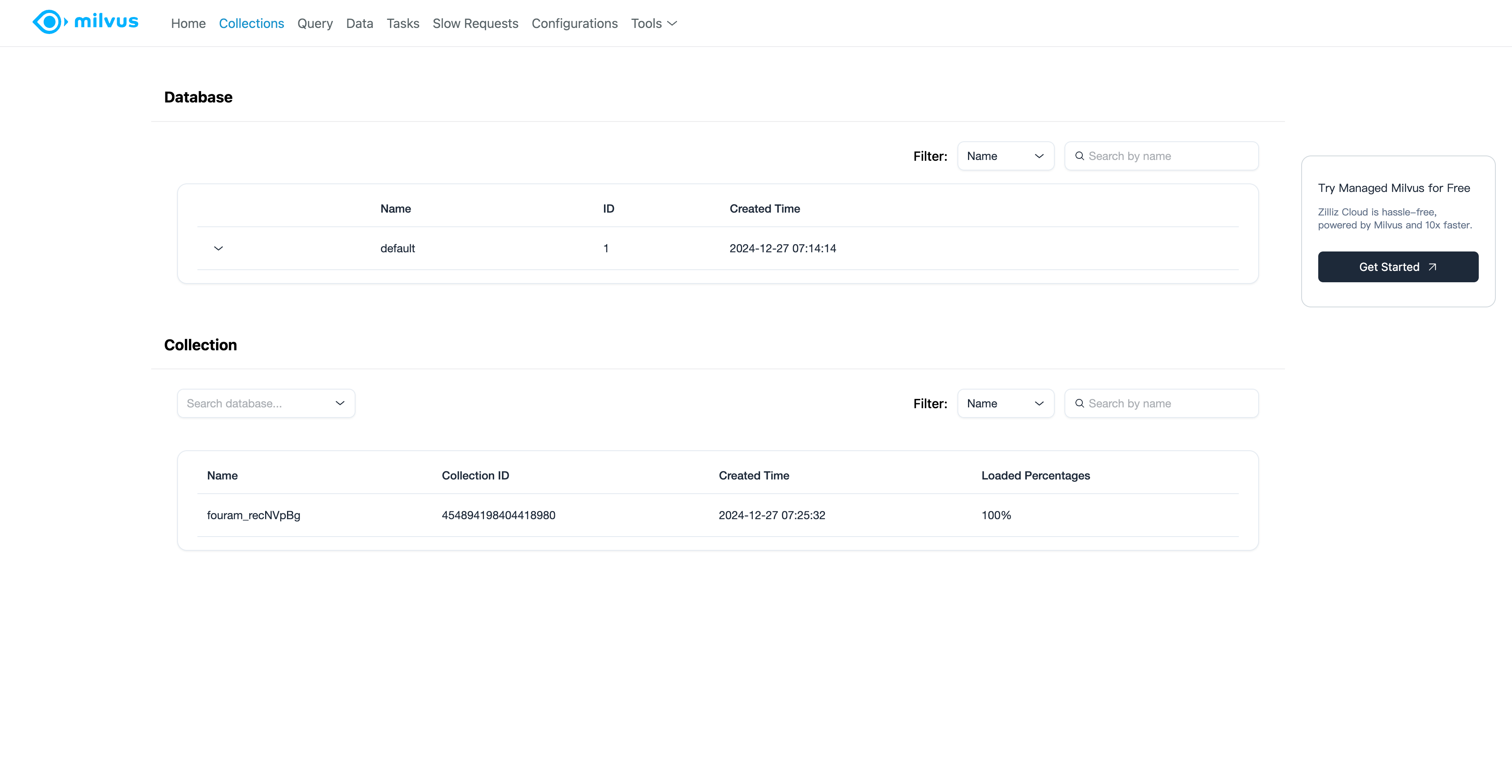 Milvus WebUI-CSDN博客