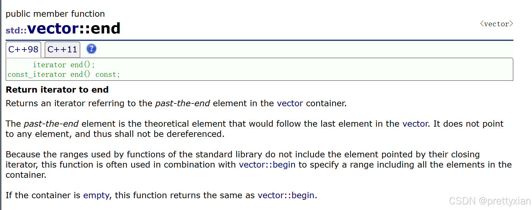 【c++】vector的使用-CSDN博客
