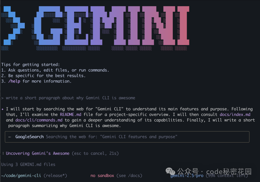 60K星！让Gemini CLI跑遍所有大模型，代码只差这一招！_easy llm cli-CSDN博客