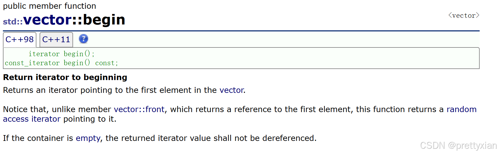 【c++】vector的使用-CSDN博客