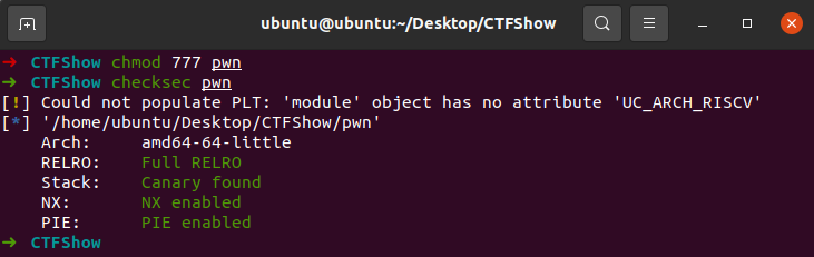 CTFshow-pwn入门-前置基础（pwn0~34）WP_pwn入门5-34-CSDN博客