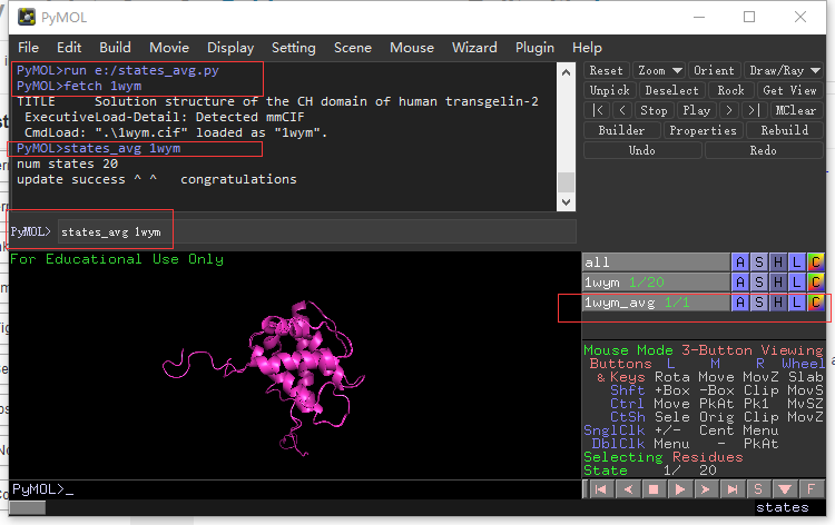 pymol-FAQs-5：_pymol怎么显示氨基酸的名字-CSDN博客