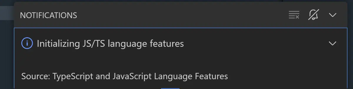 深入理解 VSCode 中 initializing JS/TS language features 通知的含义_initializing 'jsconfig.json-CSDN博客