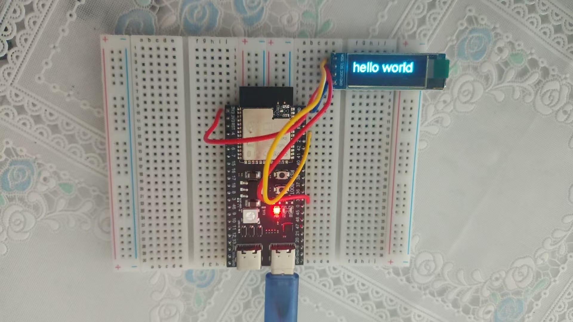 Esp32arduino入门（二）：连接oled屏esp32 Oled Csdn博客