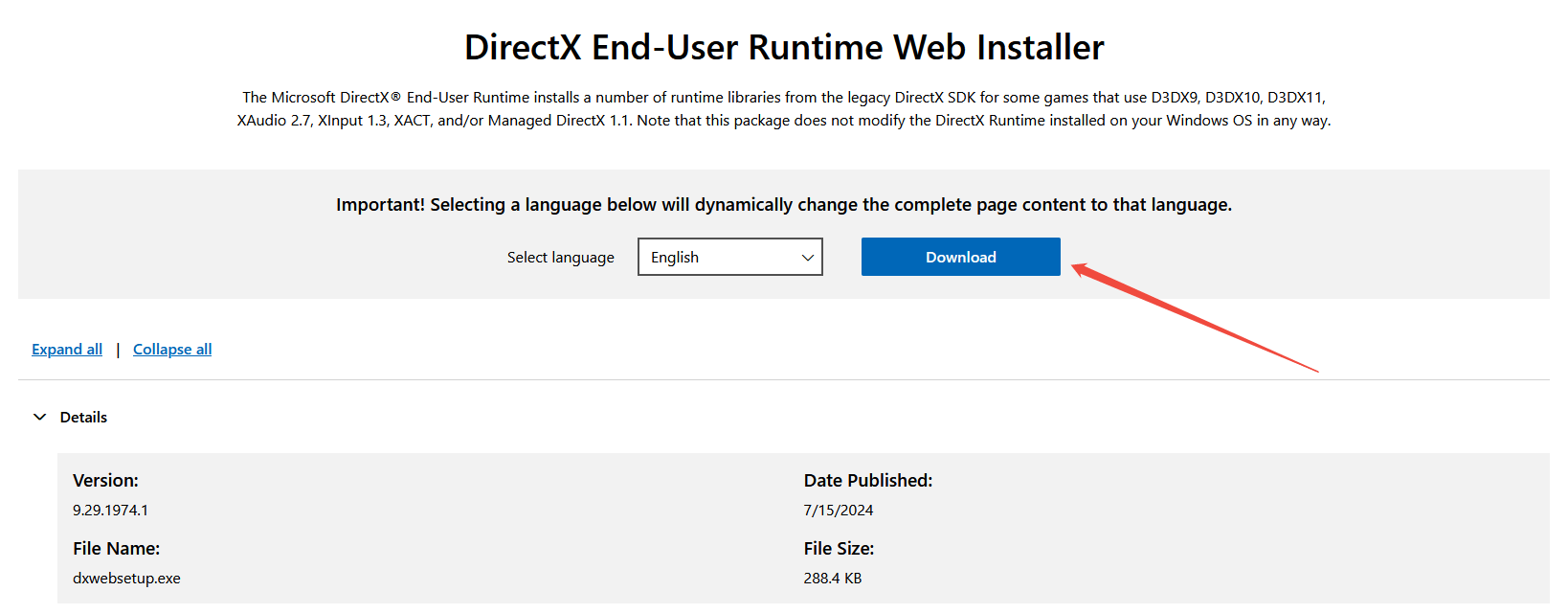 【2026新版】 DirectX修复工具操作步骤，Microsoft DirectX全面解析与dll修复指南-CSDN博客