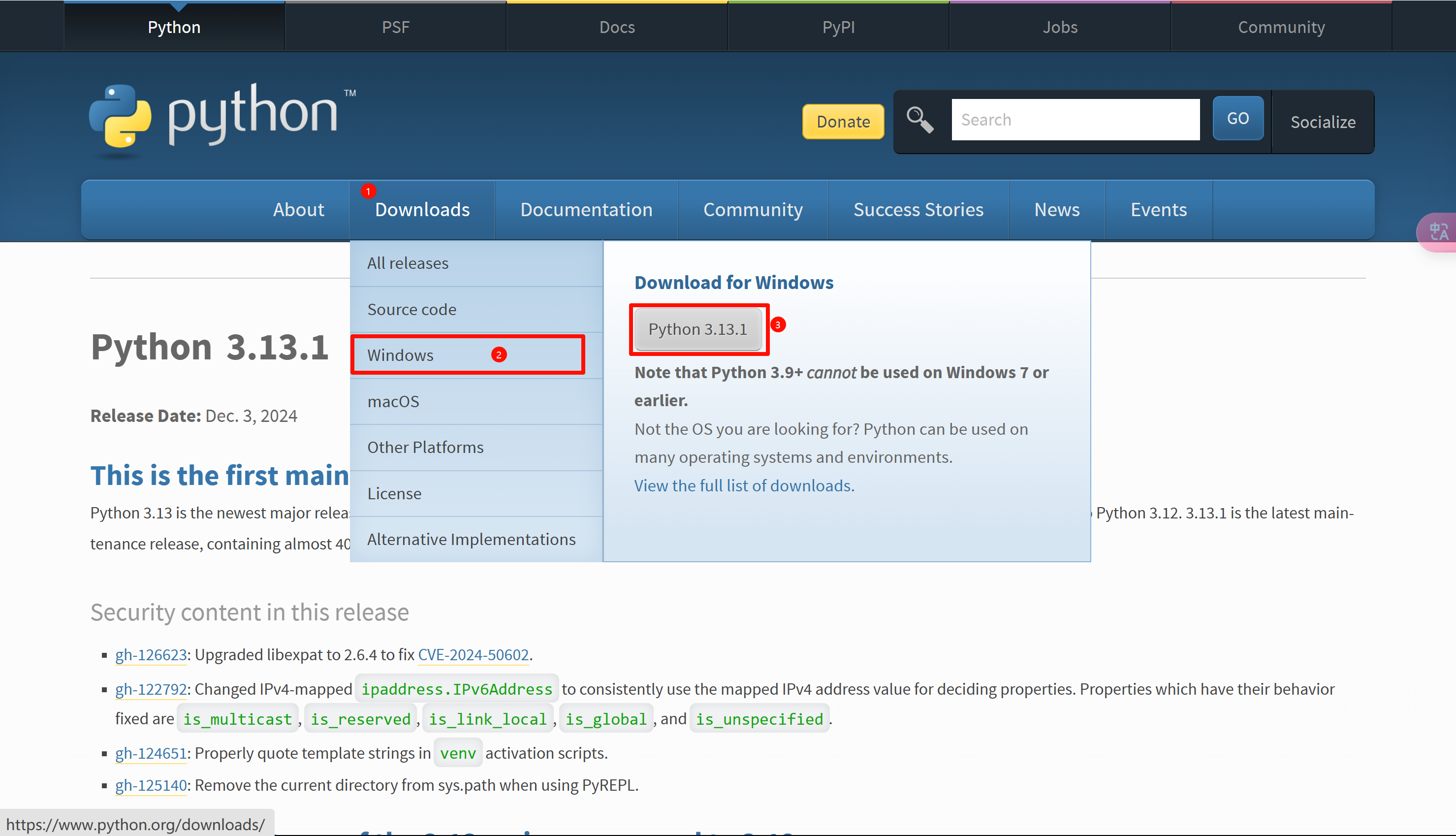 在windows上python3.13.0的下载与安装教程_python3.13下载-CSDN博客