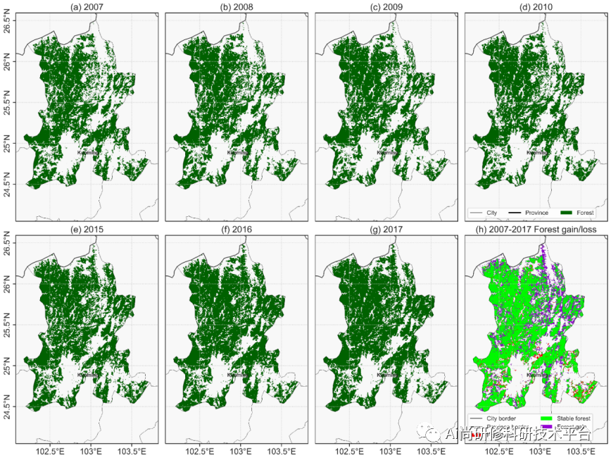 GEE遥感云大数据林业应用典型案例实践及GPT模型应用-森林识别、状态监测、砍伐与退化监测、火灾监测-CSDN博客