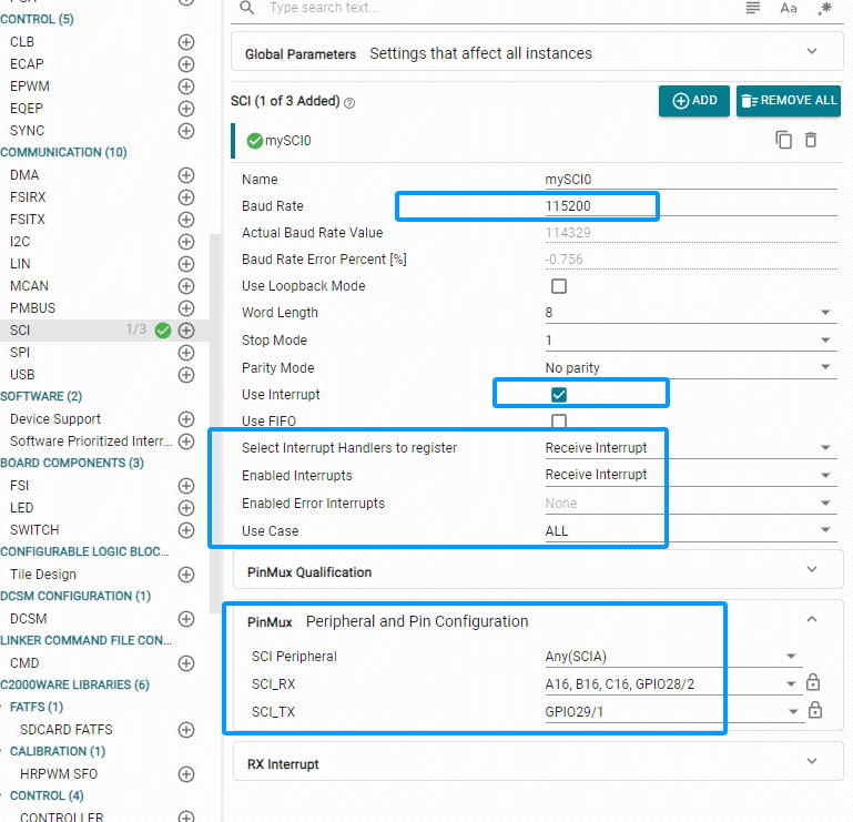C2000基础-SCI介绍及使用_c2000 串口-CSDN博客