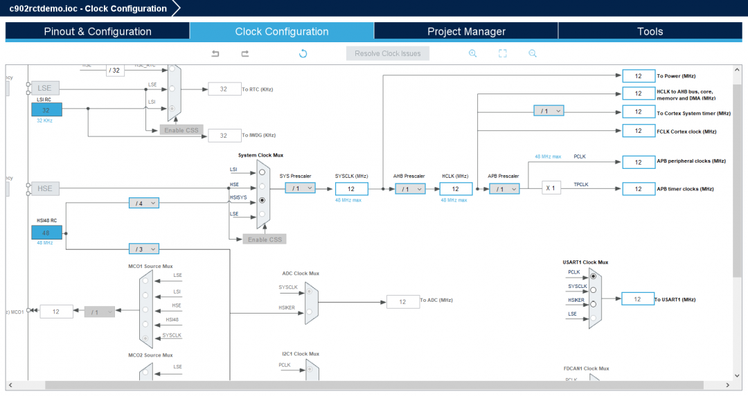 【STM32C092RC 测评】+NUCLEO-C092RC开发板pwm+timer+控制呼吸-CSDN博客