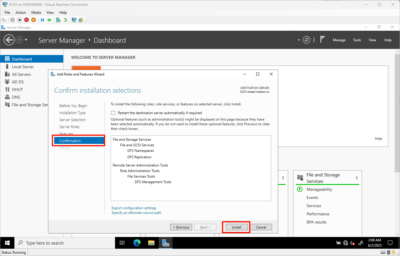 Windows Server 2022 第四章：DFS 文件共享配置_windows dfs-CSDN博客