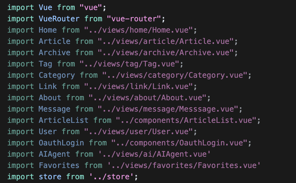 Vue中Vue Router中静态导入与动态导入的奇妙关系_vue中import动态导入-CSDN博客