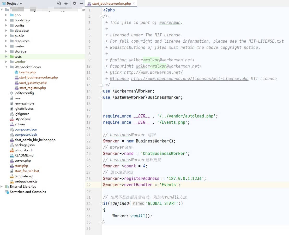 更新了gateworker， 启动报错：Waring: Events::onMessage is not callable-CSDN博客
