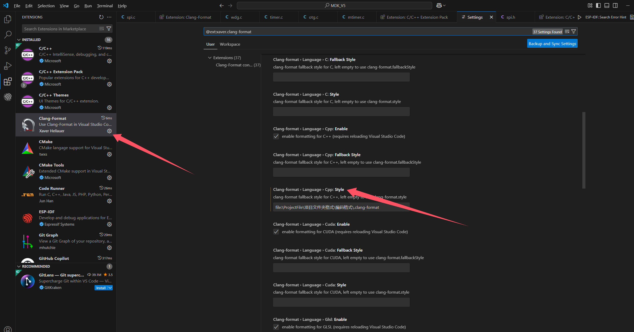 vscode代码格式化，使用.clang-format进行设置_vscode c语言代码格式化-CSDN博客