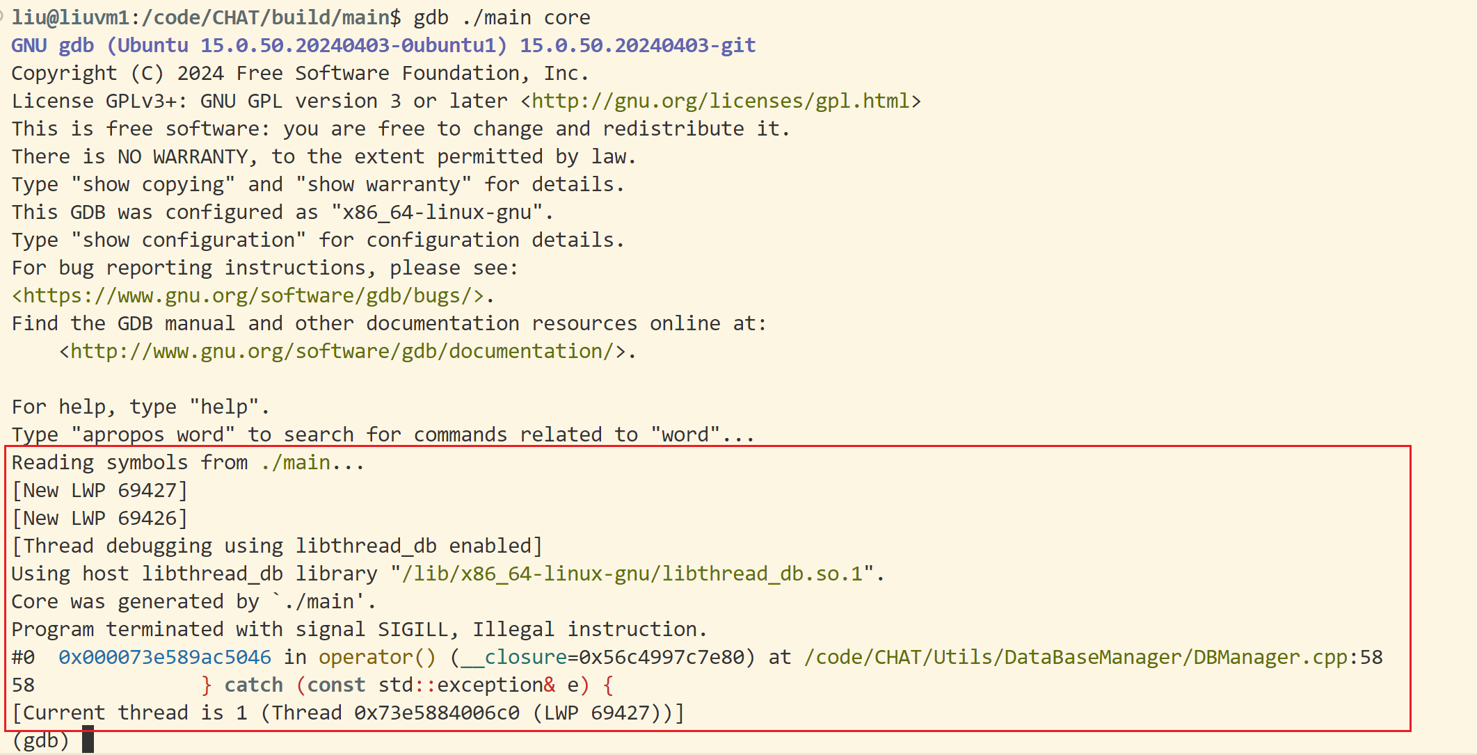 用GDB调试core文件_gdb core-CSDN博客