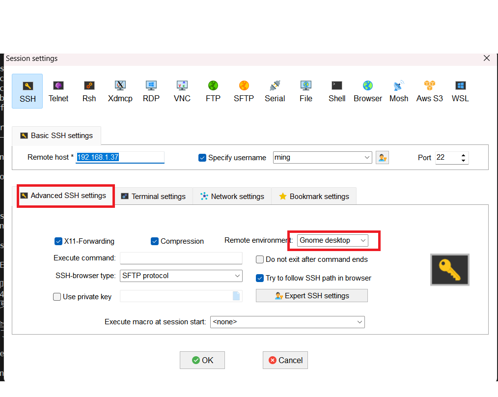 MobaXterm连接Liunx配置X11(图形化)_mobaxterm x11-CSDN博客