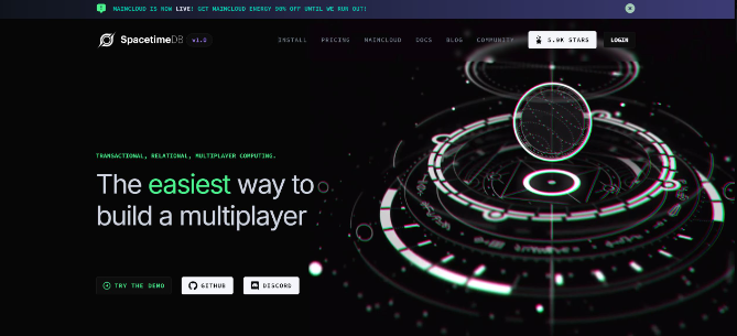 SpacetimeDB：把数据库直接用作服务器-CSDN博客