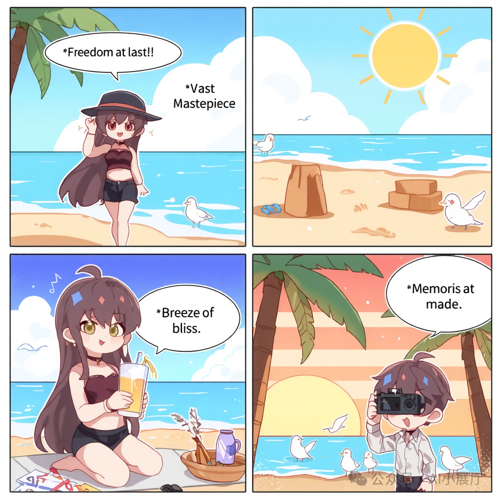 【comfyui工作流】利用 Flux 和 In- Context-LoRA 打造个人的专属四格漫画世界_flux context-CSDN博客