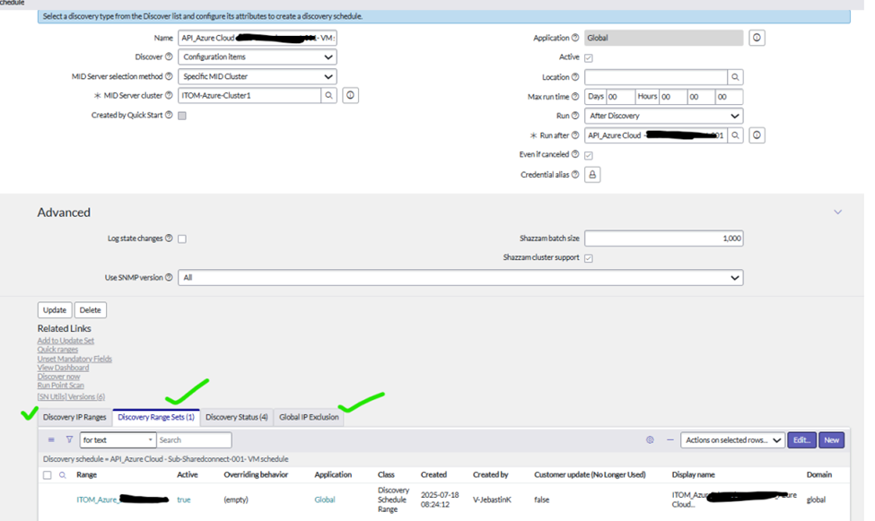 Steps to ServiceNow Azure Cloud Discovery Configuration: From ...