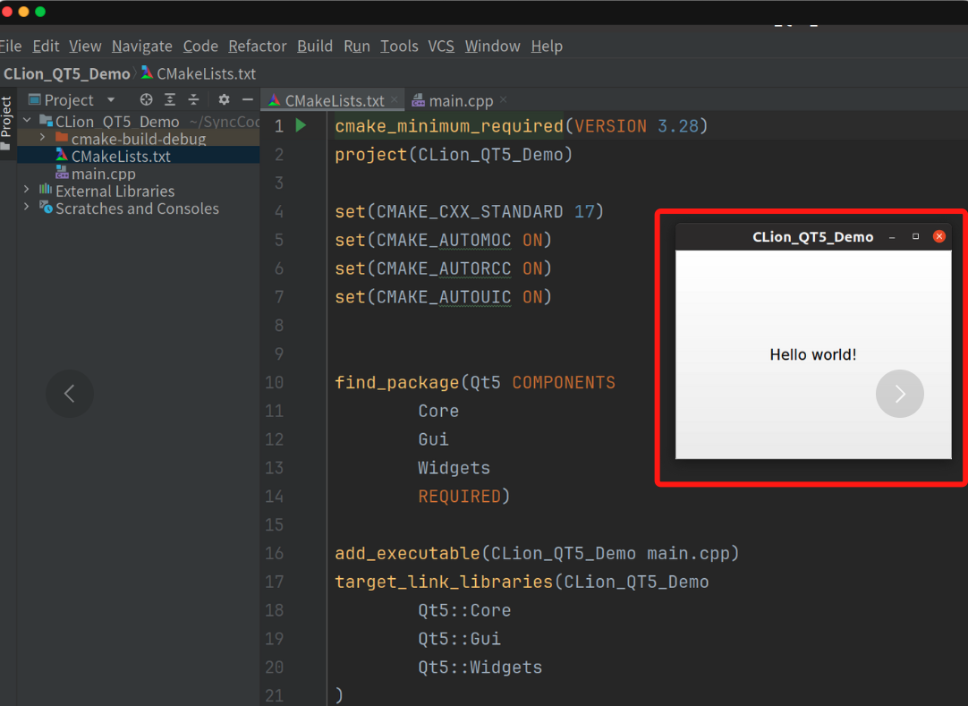 一文详解QT环境搭建：ubuntu20.4使用CLion开发配置Qt5环境_ubuntu安装qt5-CSDN博客