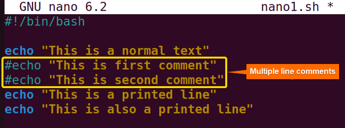Multiple Line Comments in Bash [With Shortcut Keys]-CSDN博客