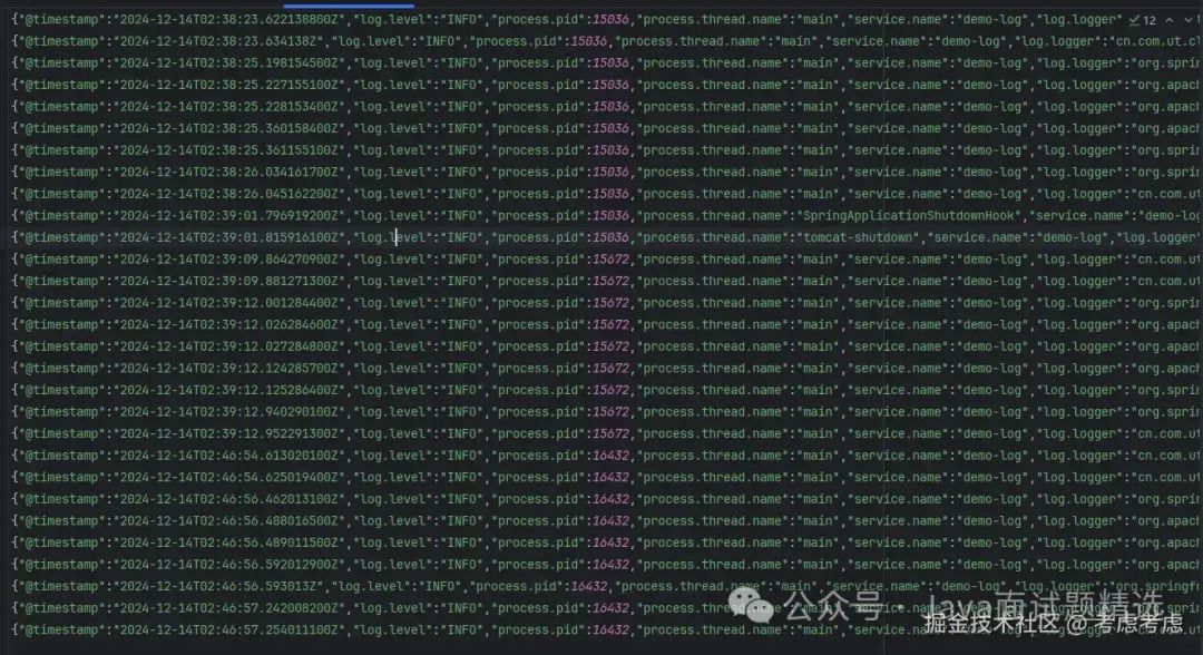 SpringBoot3.4.0 结构化日志详解_springboot3.4 日志-CSDN博客