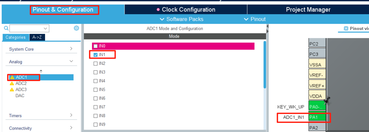STM32CUBEMX 使用 8 — ADC配置、ADC采样电压_cubemx adc配置-CSDN博客