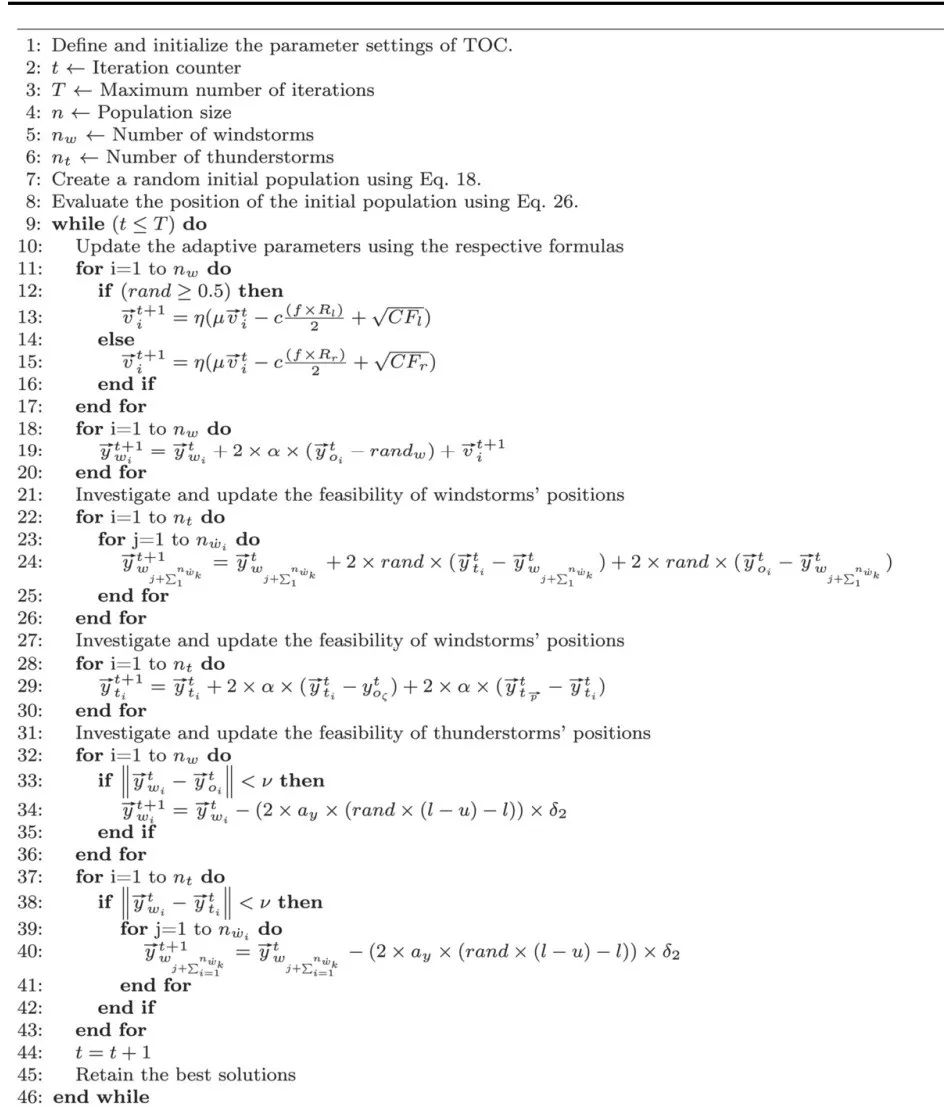 2025年2月一区SCI-龙卷风优化算法Tornado optimizer-附Matlab免费代码-CSDN博客