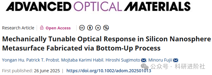 介电Mie超表面新突破：应变诱导130nm共振波长可逆偏移丨Advanced Optical Materials-CSDN博客