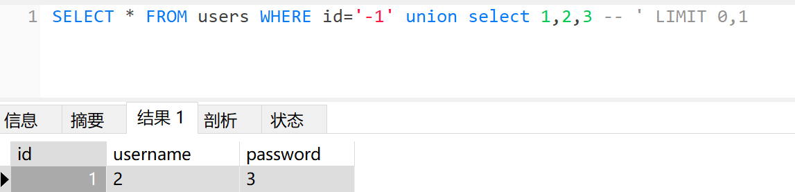 深入理解SQL注入中的union select 1,2,3....-CSDN博客