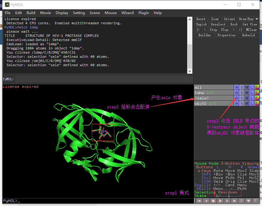 pymol入门教程-1：-CSDN博客