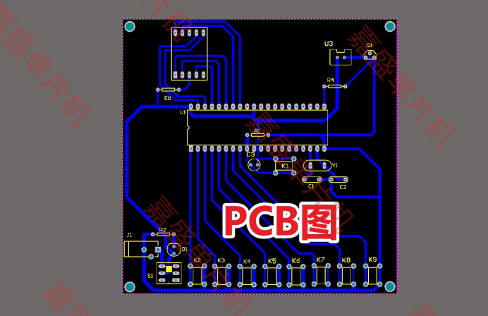 基于51单片机的八键电子琴( proteus仿真+程序+设计报告+原理图PCB+讲解视频）_51单片机电子琴仿真原理图程序-CSDN博客