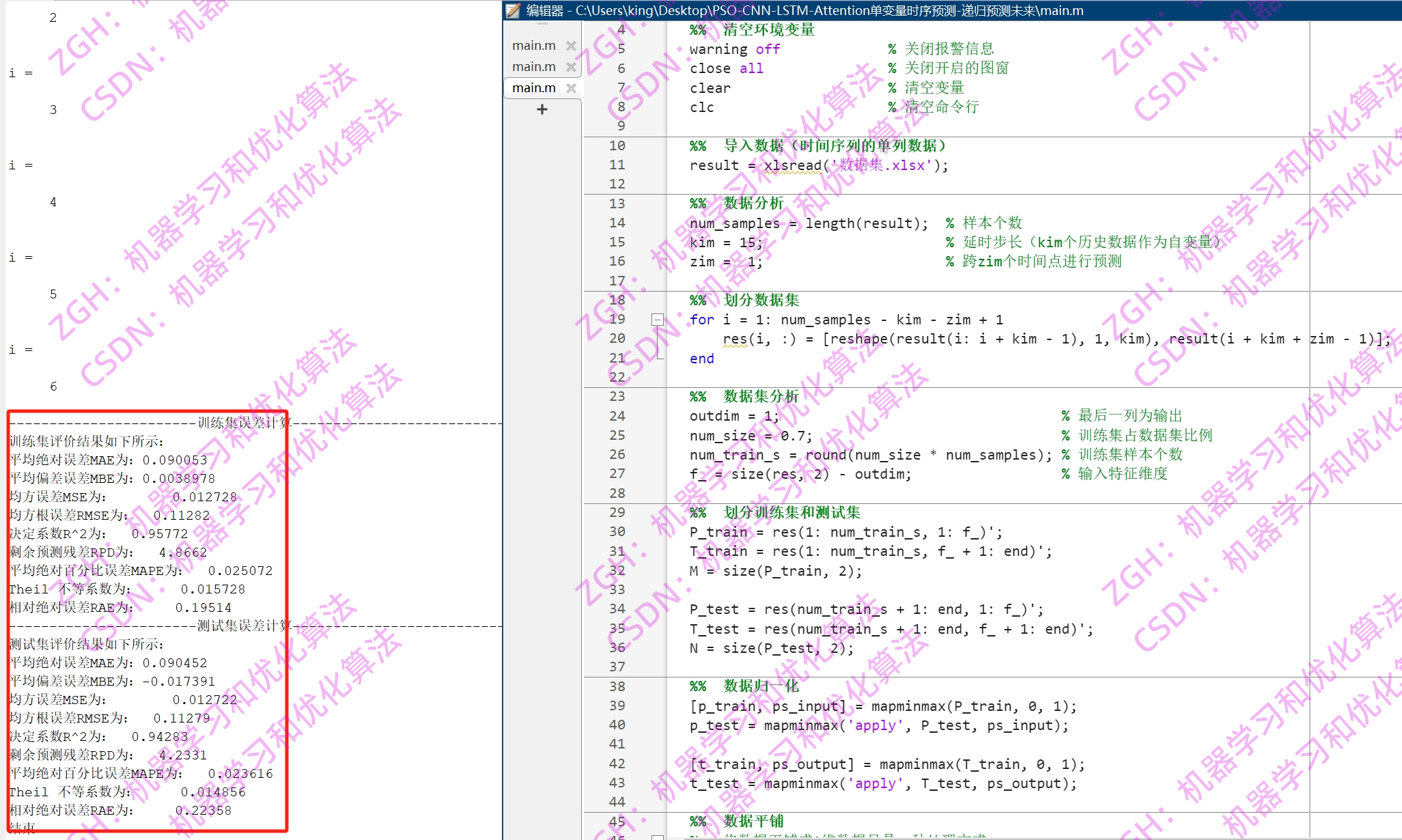 基于PSO-CNN-LSTM-Attention的数据单变量时序预测-递归预测未来数据 Matlab代码_基于pso-wnn的电梯交通流时间序列预测-CSDN博客