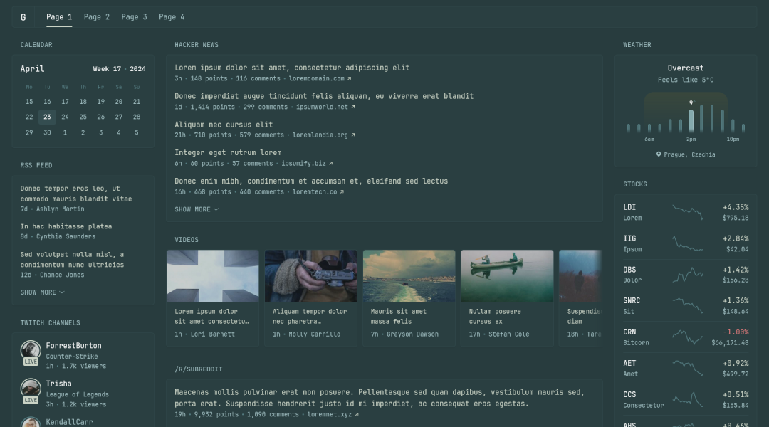 狂揽 20.8k 星！下一代信息整合神器，诞生了！_glance github-CSDN博客