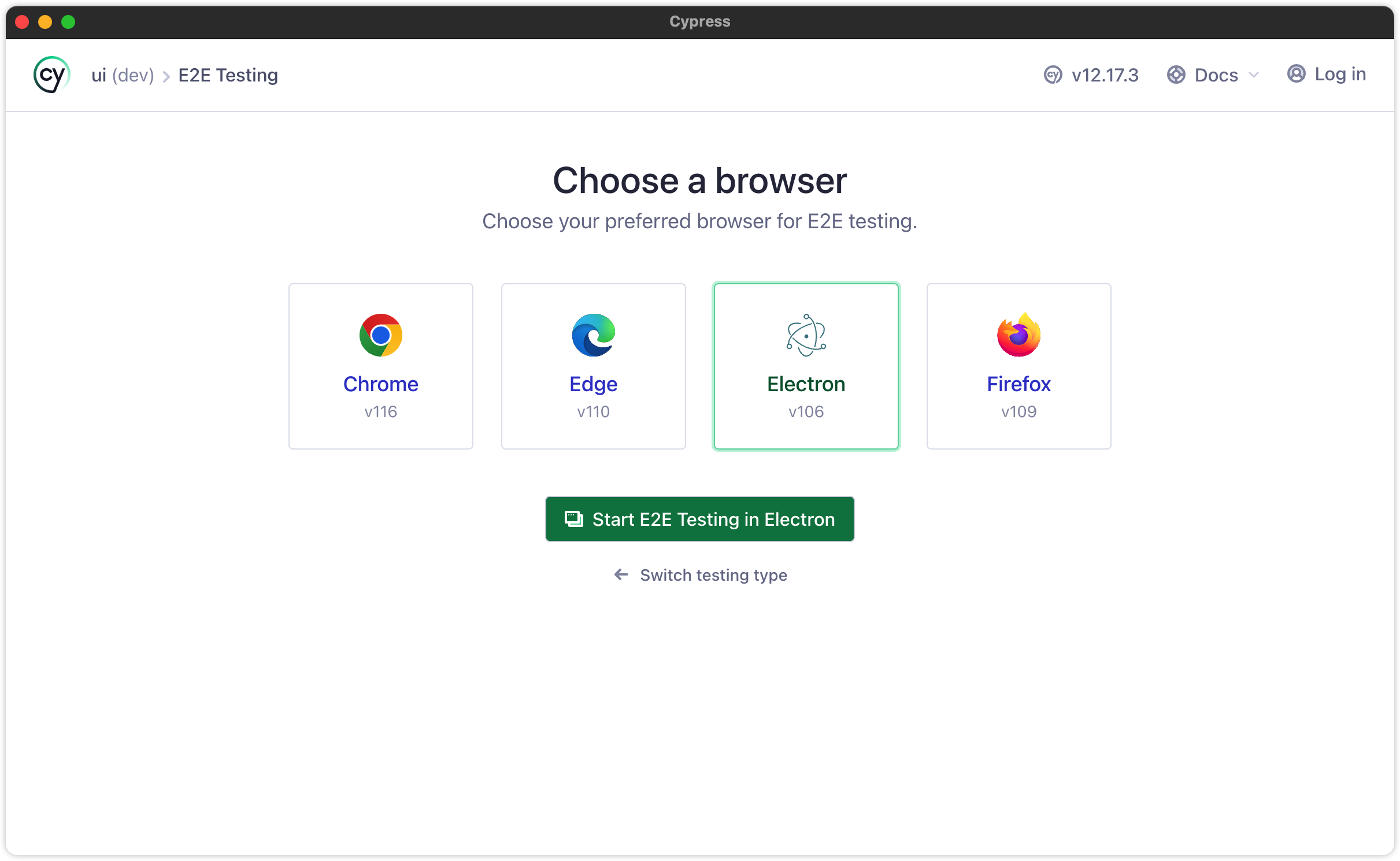 使用Cypress进行端测_cypress使用-CSDN博客