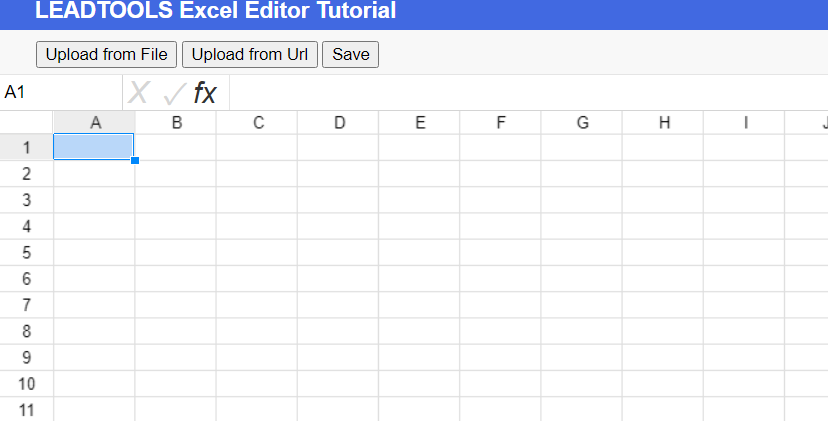 使用 LEADTOOLS Excel Web 编辑器实现函数_execl web 编辑版-CSDN博客