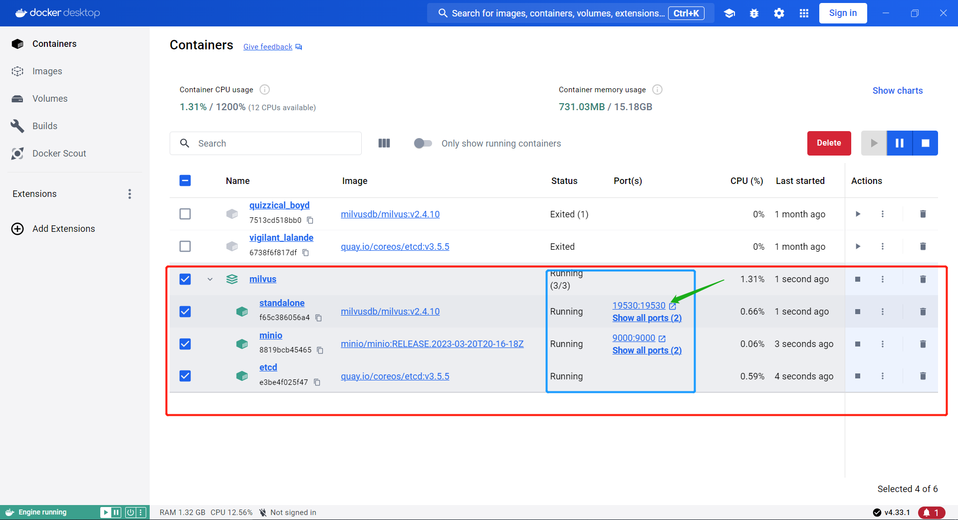 docker启动milvus后连接attu工具-CSDN博客